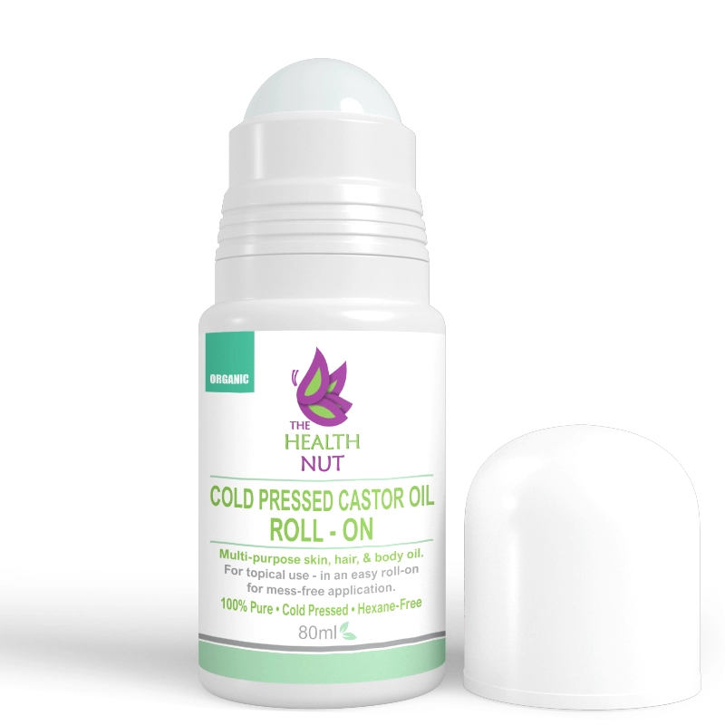 The Health Nut’s Organic Cold-Pressed Castor Oil Roll-On | The Health Nut